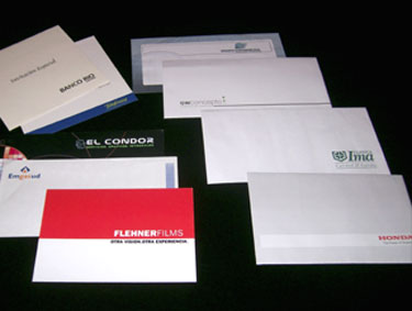 Diseño, desarrollo e impresión de papelería comercial